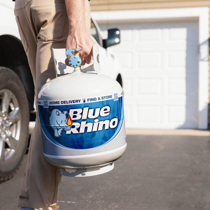 Order Propane Tank Delivery | Blue Rhino Delivery+